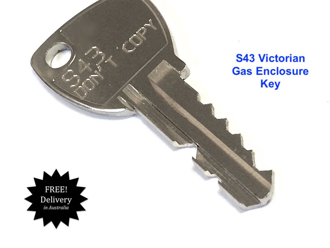S43 Victorian Gas Enclosure Master Key - Etsy