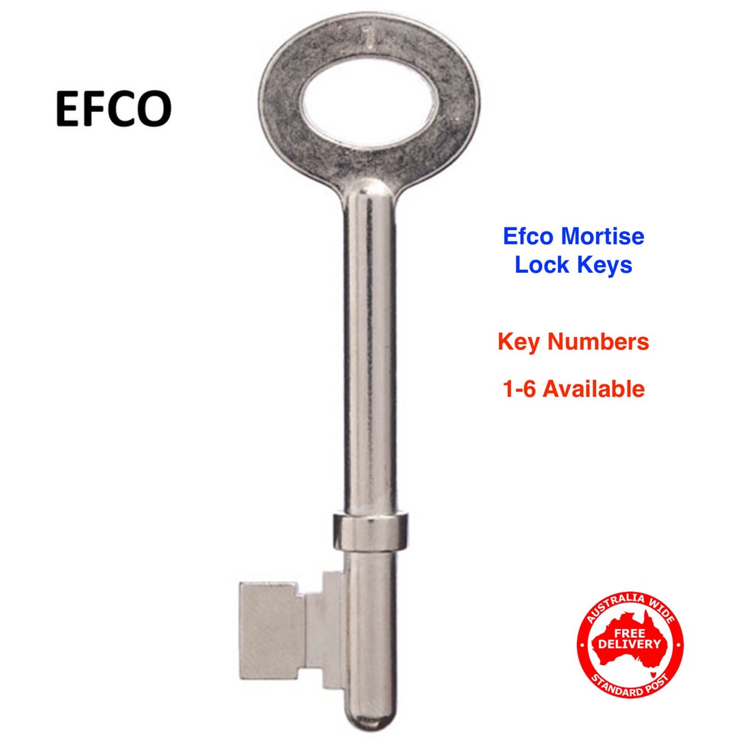 Efco Pre Cut Mortise Lock Keys - Etsy