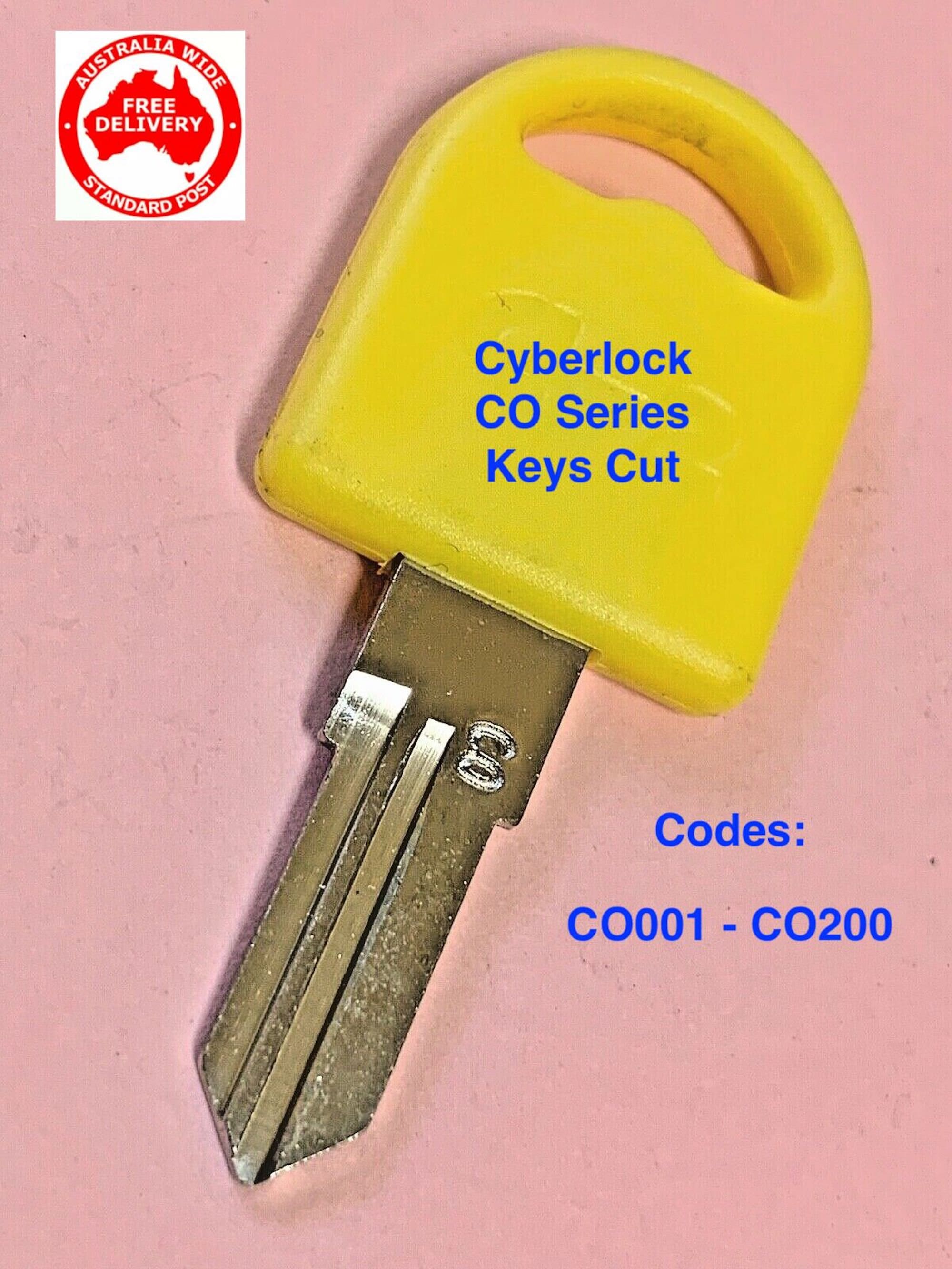 CYBERLOCK CO Series Cabinet Key Cut to Code Number - Etsy