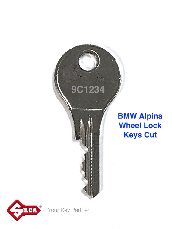BMW Alpina Wheel Lock Keys Made to Code Number-sts & DOM Lock | Etsy