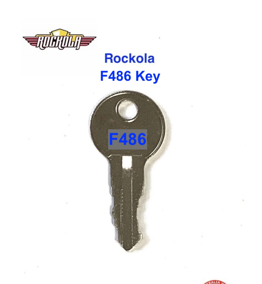 Rockola Jukebox F486 Cabinet Master Key - Etsy