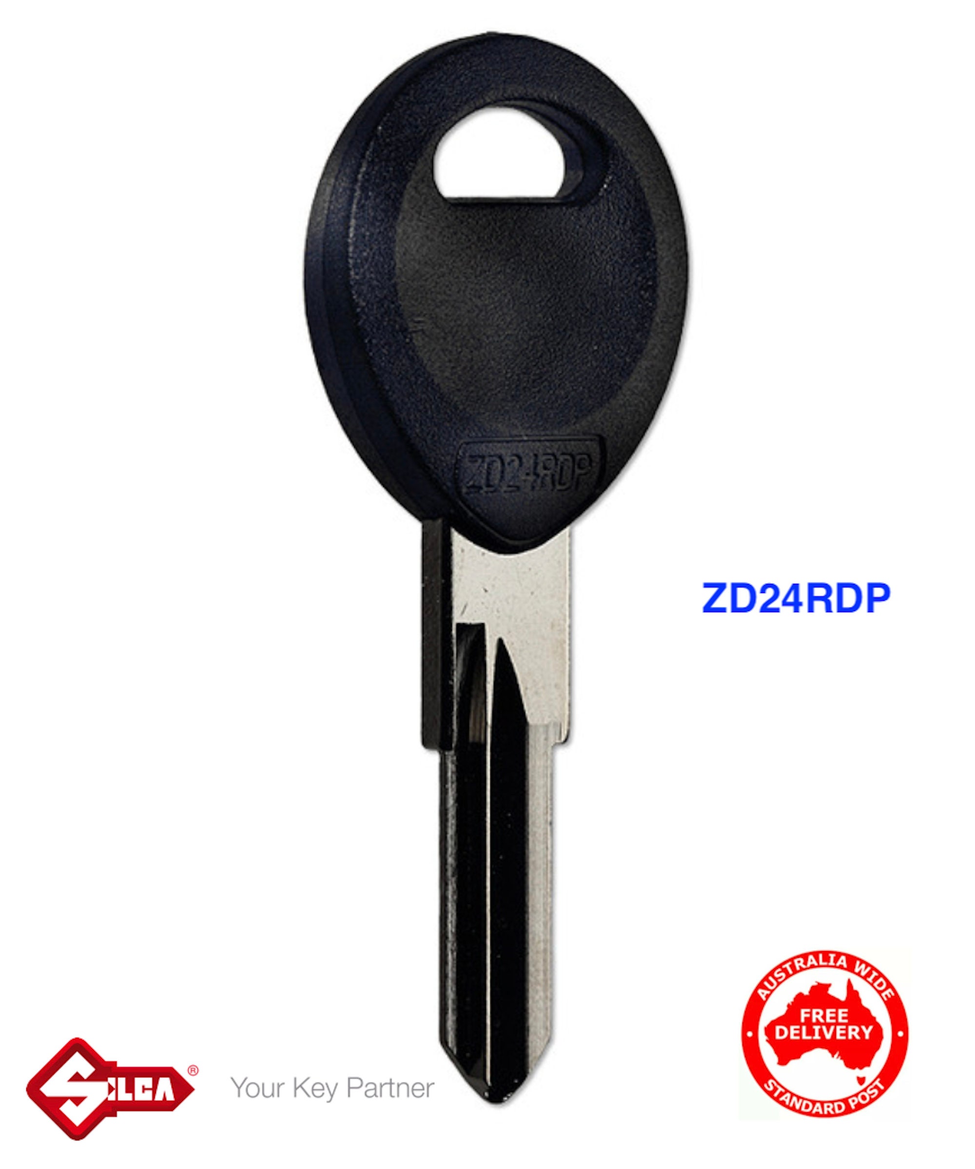 Silca ZADI Keyblank, Key Blank- ZD24RDP - Etsy