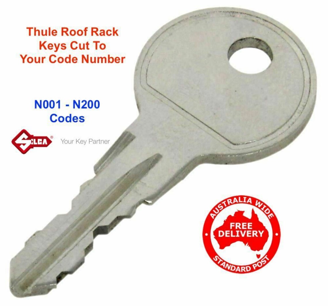 Thule Roof Rack Keys Cut to Your Code Number - Etsy