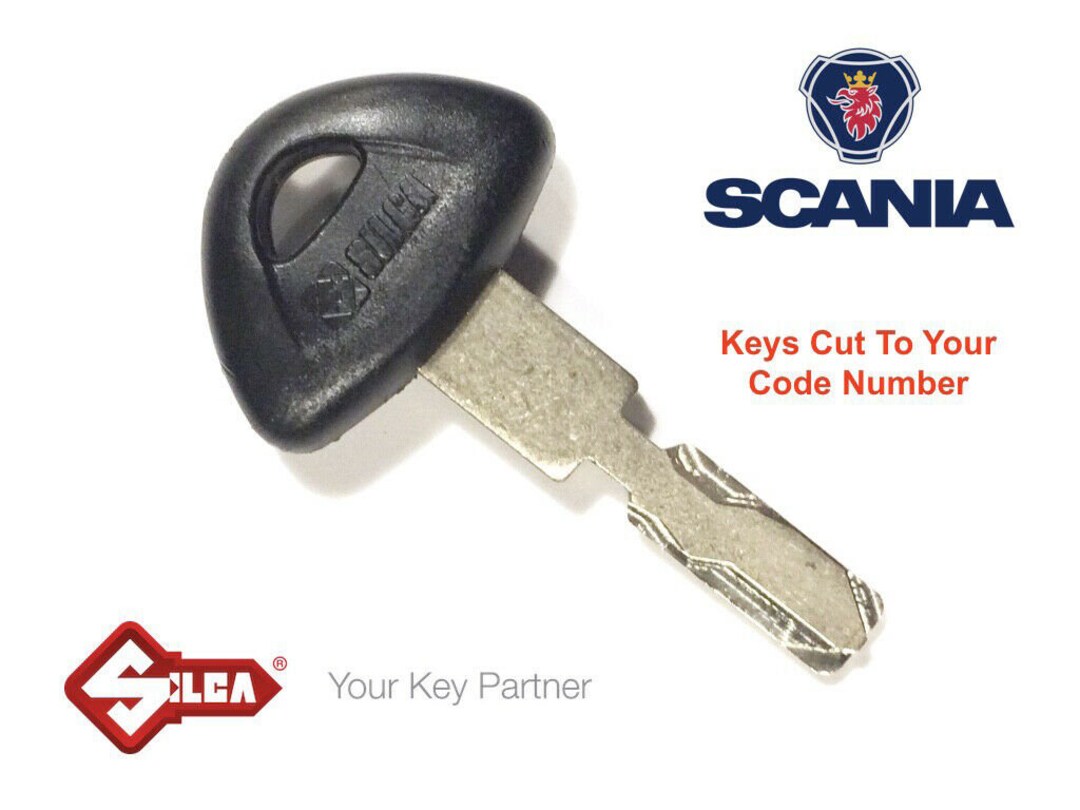 Saab / Scania Truck Keys Cut to Your Code Number - Etsy