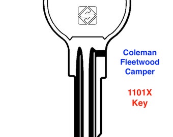 Coleman Camper Key - Etsy