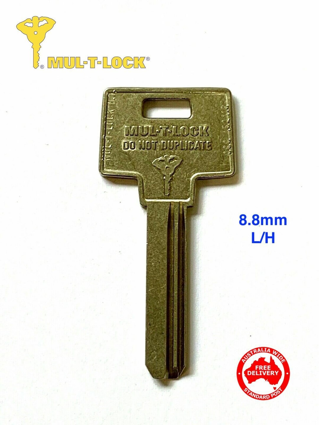 Genuine Mul-t-lock Classic Key Blank 8.8mm - Multilock - Etsy