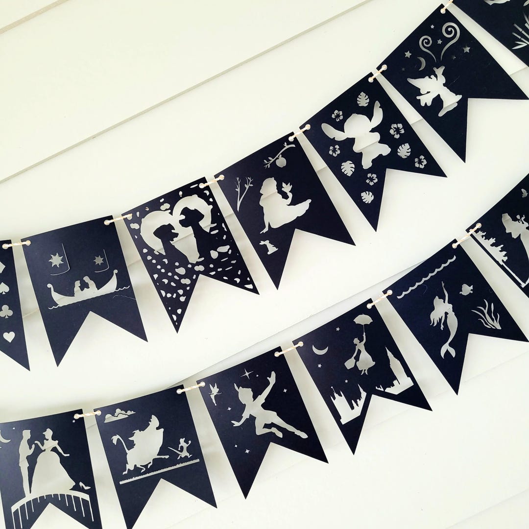 Disney Character Banner-disney Hotel Window Decoration - Etsy