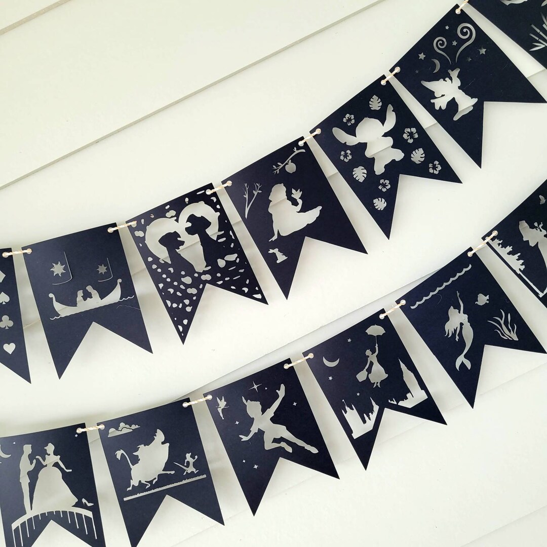 Disney Character Banner-disney Hotel Window Decoration - Etsy