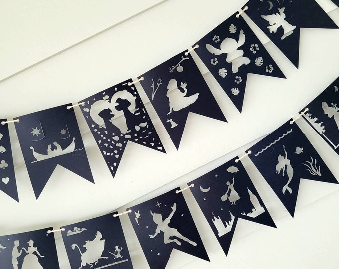 Disney Character Banner-disney Hotel Window Decoration - Etsy