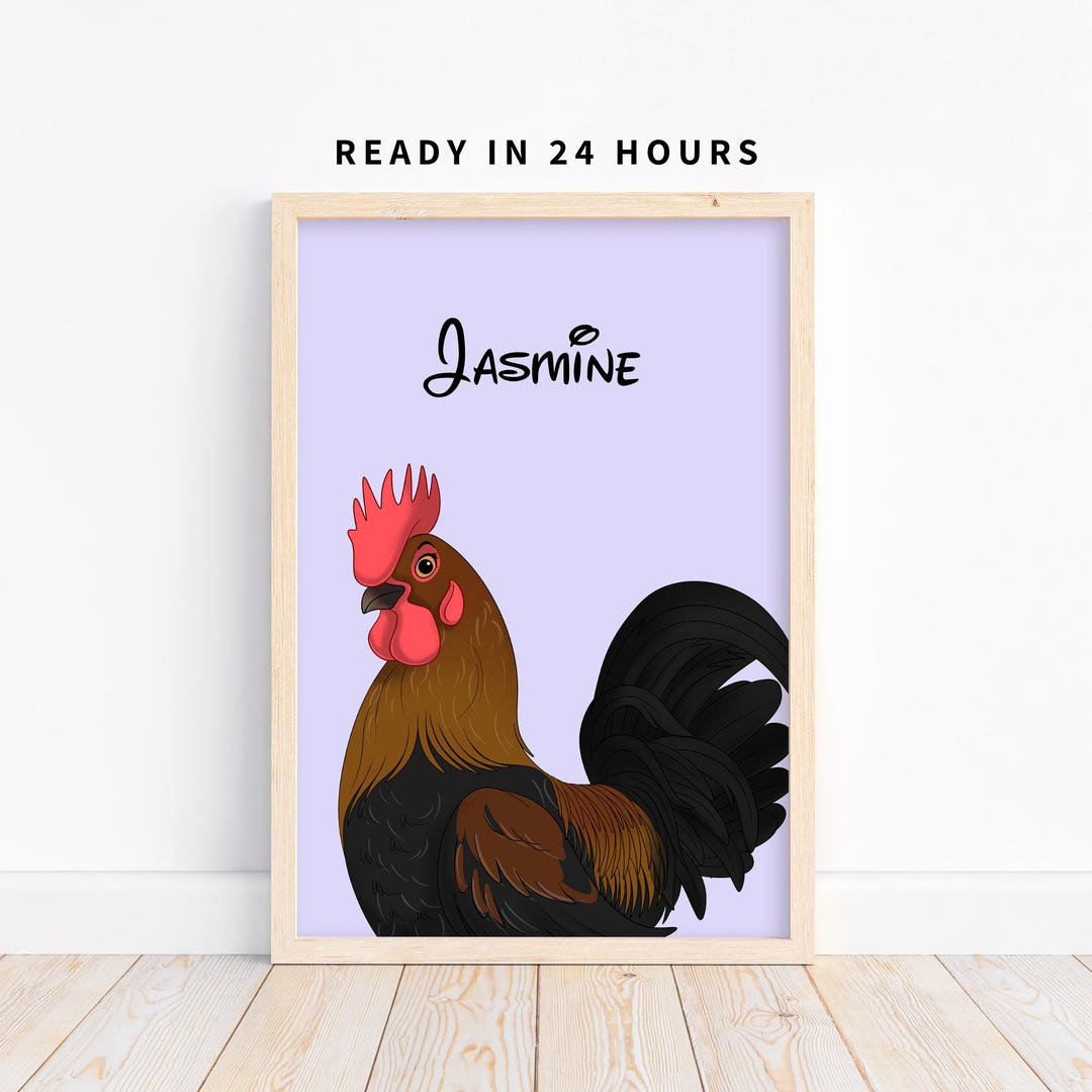 Personalized Pet Cartoon, Pet Illustration Gift, Custom Dog Portrait ...