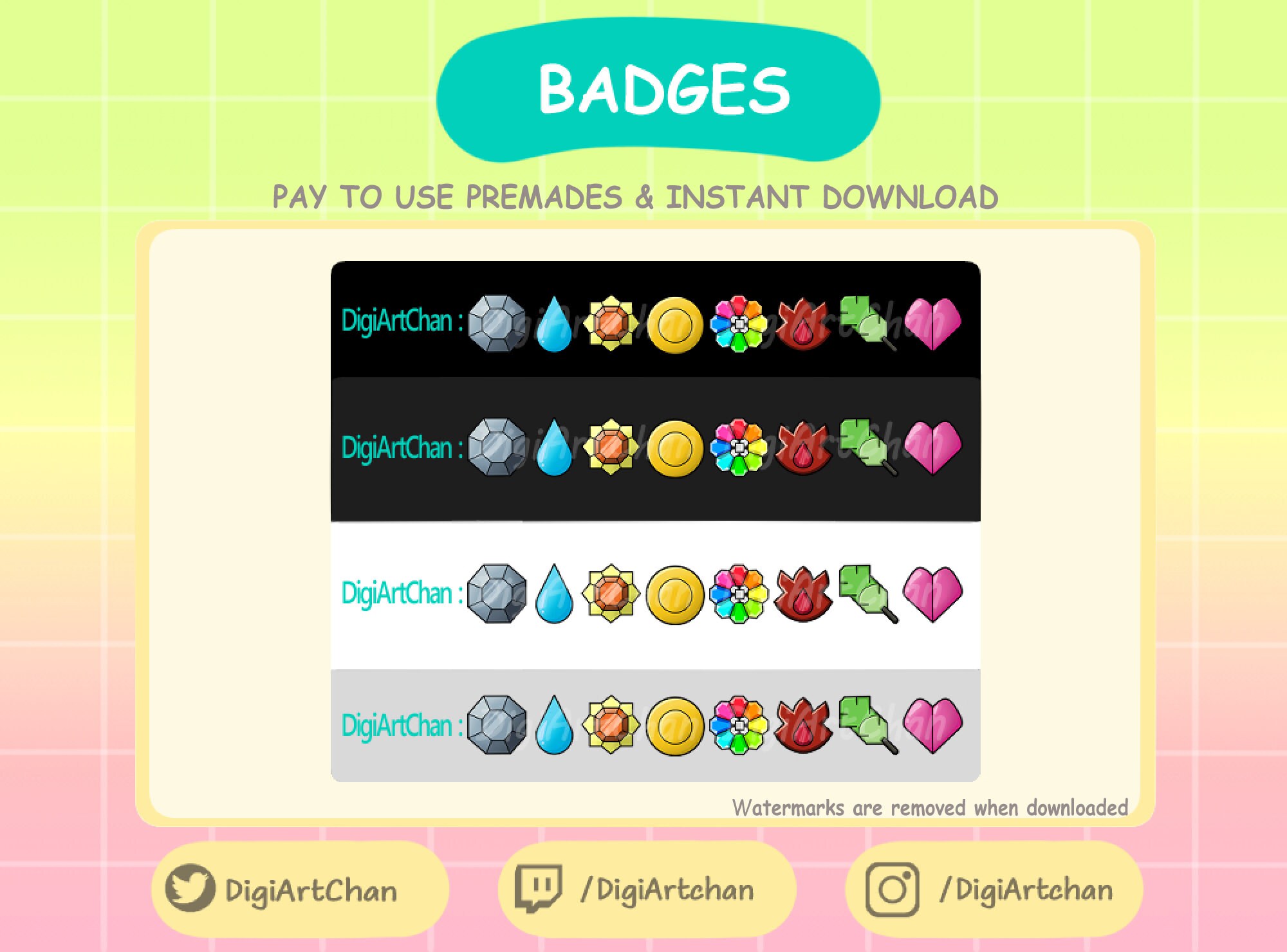 1st Gen Pokemon Badges - Sub/badges - Etsy
