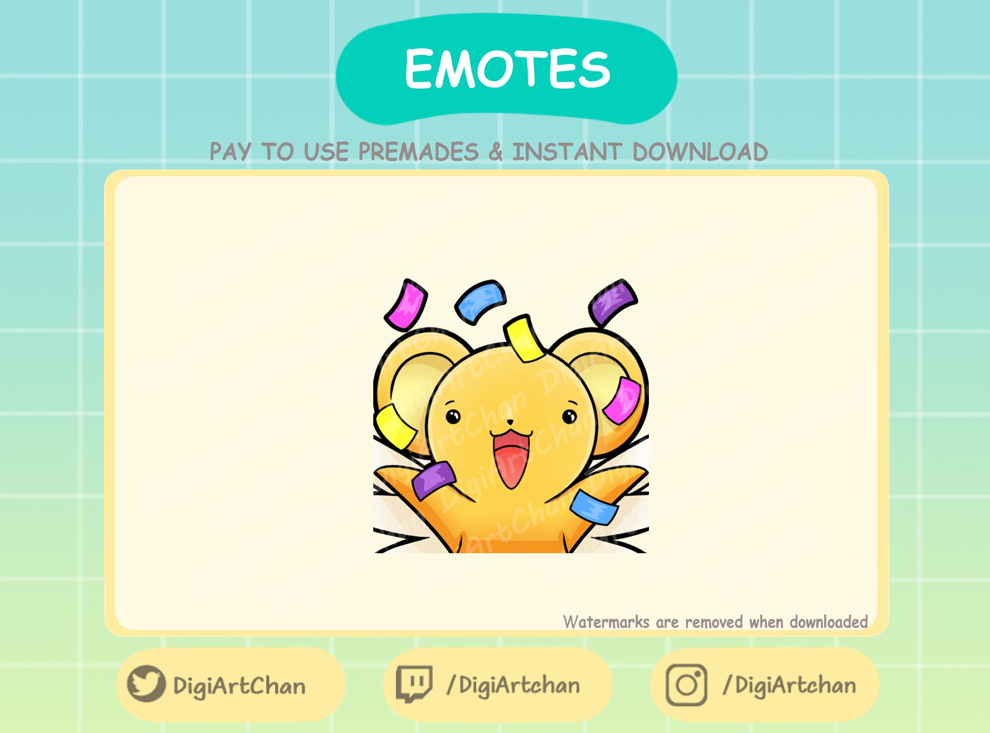 Keroberos Cheer Emote for Twitch and Discord Download Digital - Etsy