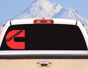 Cummins Vinyl Decal - Etsy