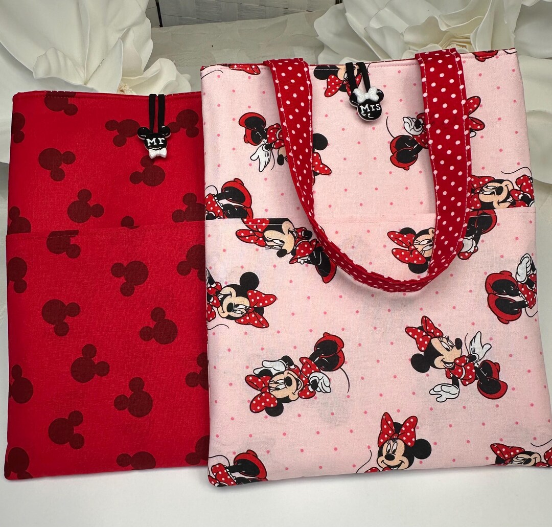Mr. Mickey & Mrs. Minnie Mouse Booksleeve - Etsy