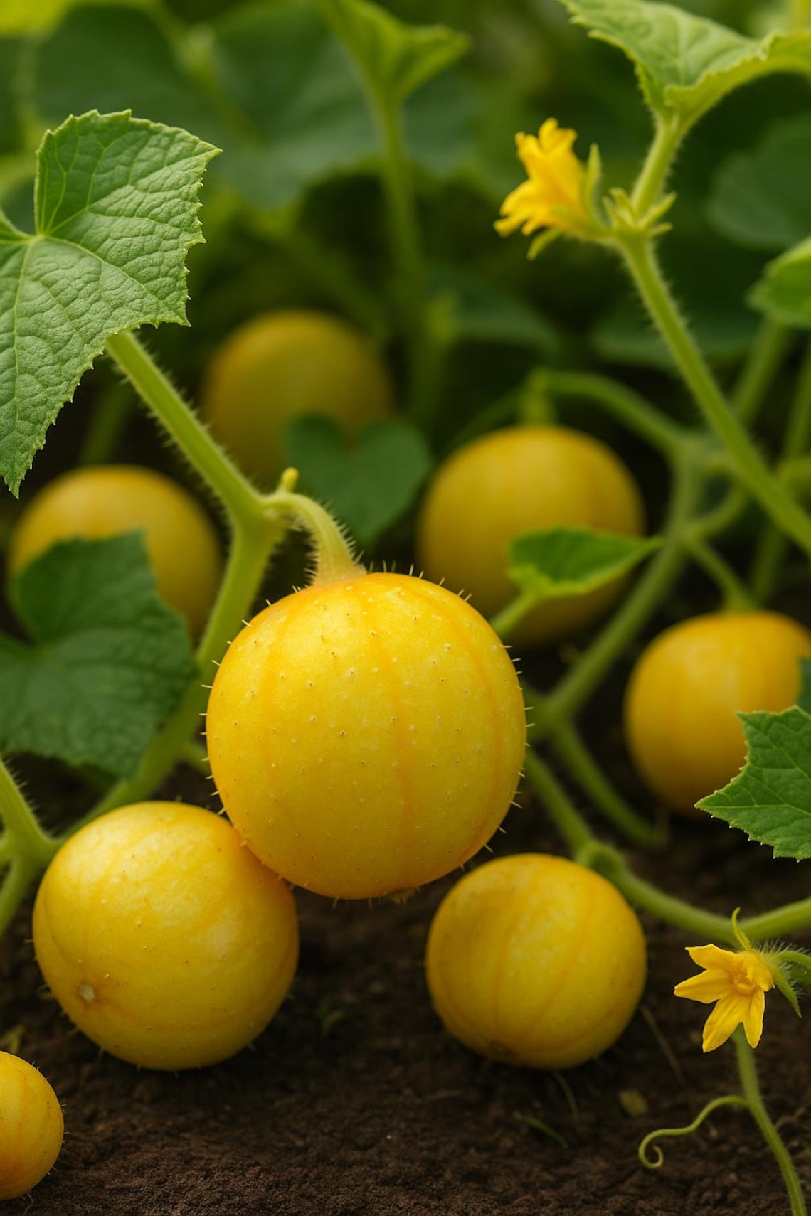 Lemon Cucumber Seeds – Heirloom Round Yellow Cucumber – Sweet, Crisp ...