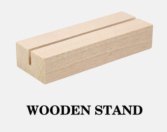 Wooden Acrylic Base - Etsy