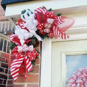 Candy Land Door Corner Swag Set Christmas Door Frame - Etsy UK