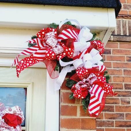 Candy Land Door Corner Swag Set Christmas Door Frame - Etsy UK