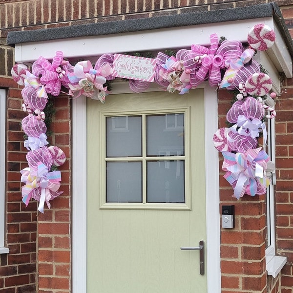 Candyland Garland Christmas - Etsy