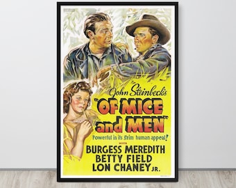 Mice and Men Poster - Etsy