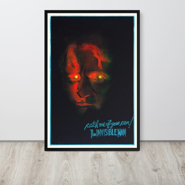 Invisible Man Vintage Poster - Etsy