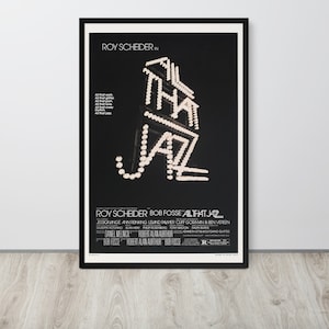 All That Jazz (1979) Vintage Movie Poster - Etsy