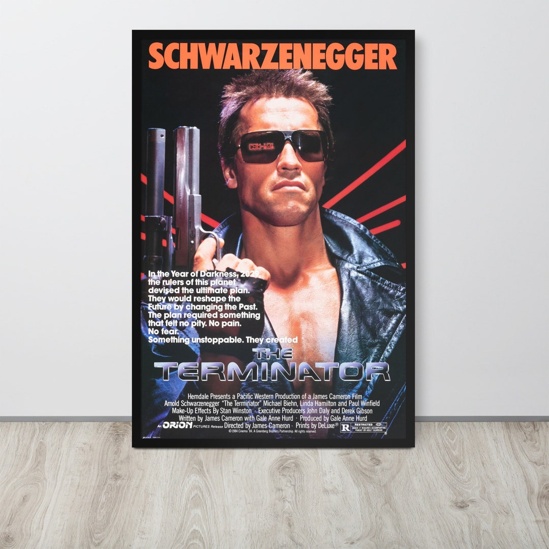 The Terminator (1984) Vintage Movie Poster - Etsy