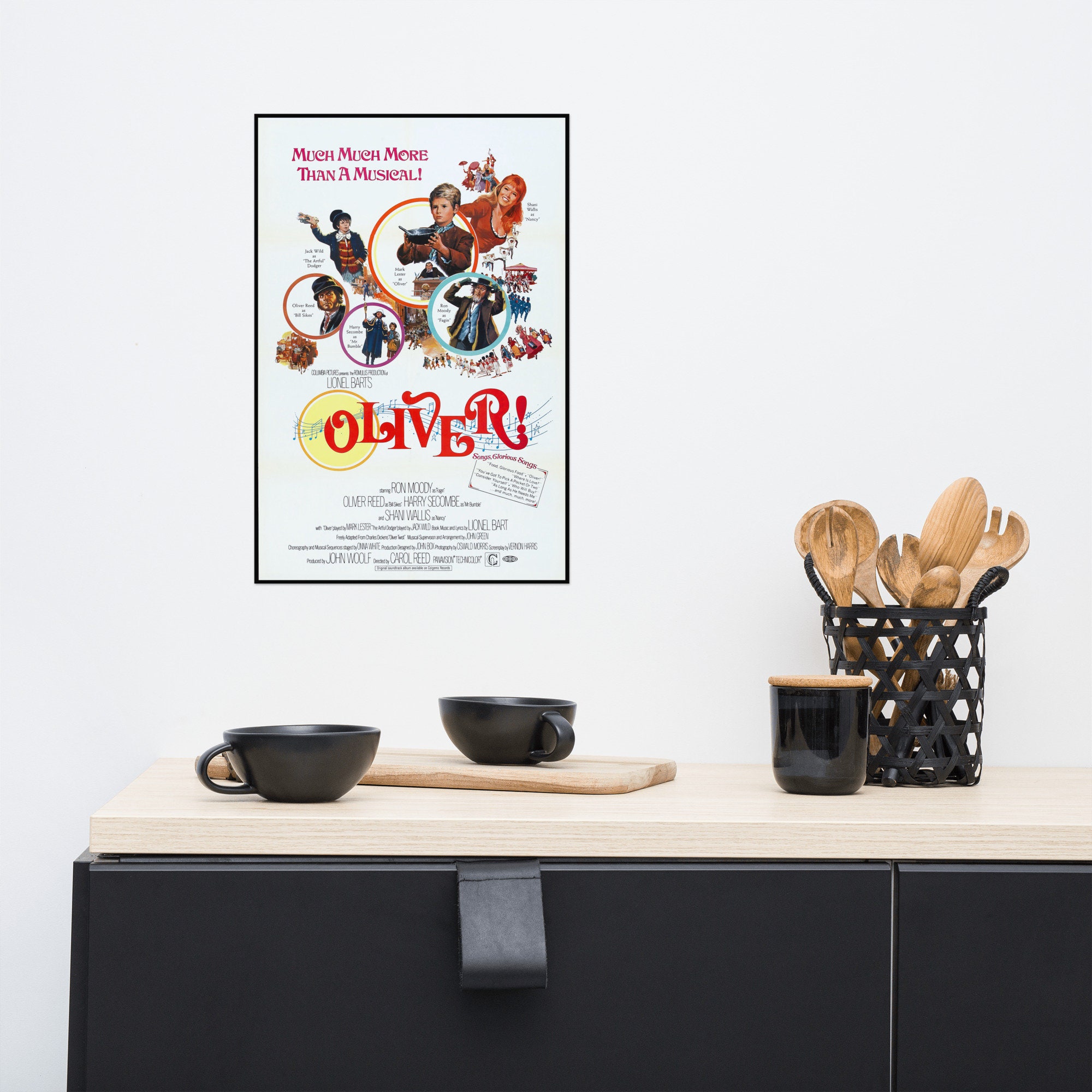 Oliver! (1968) Vintage Movie Poster - Etsy