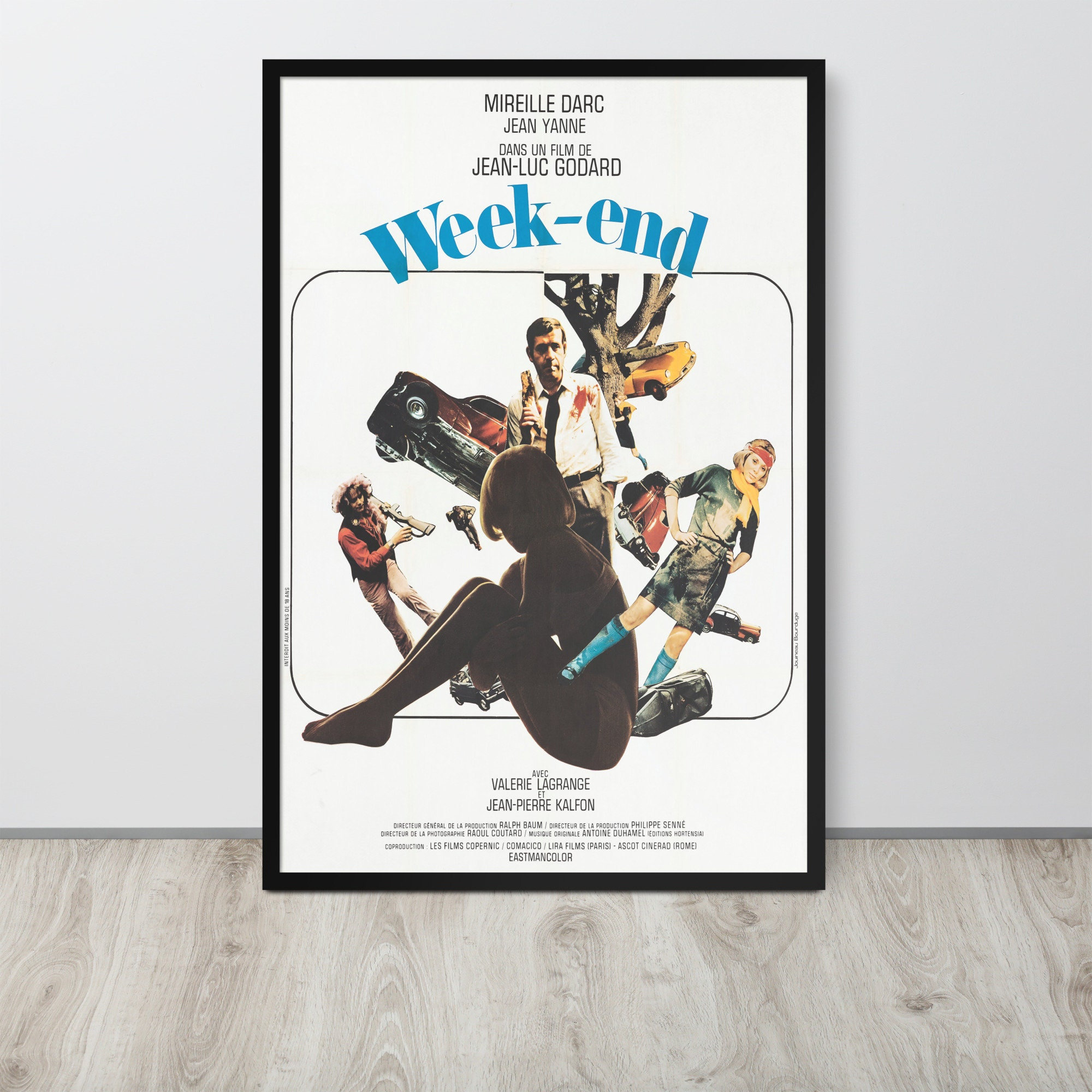 Weekend 1967 Vintage Movie Poster - Etsy