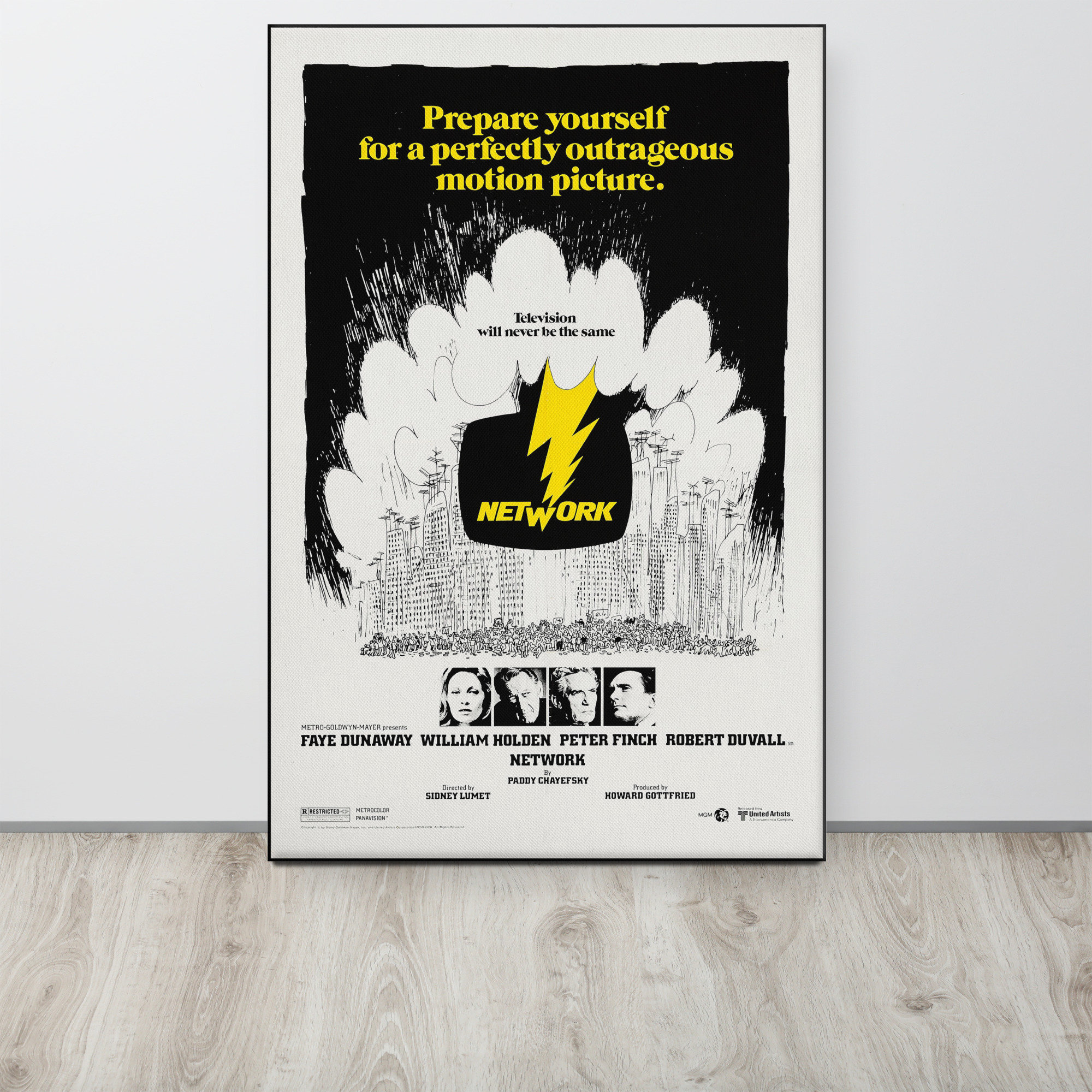 Network 1976 Vintage Movie Poster - Etsy