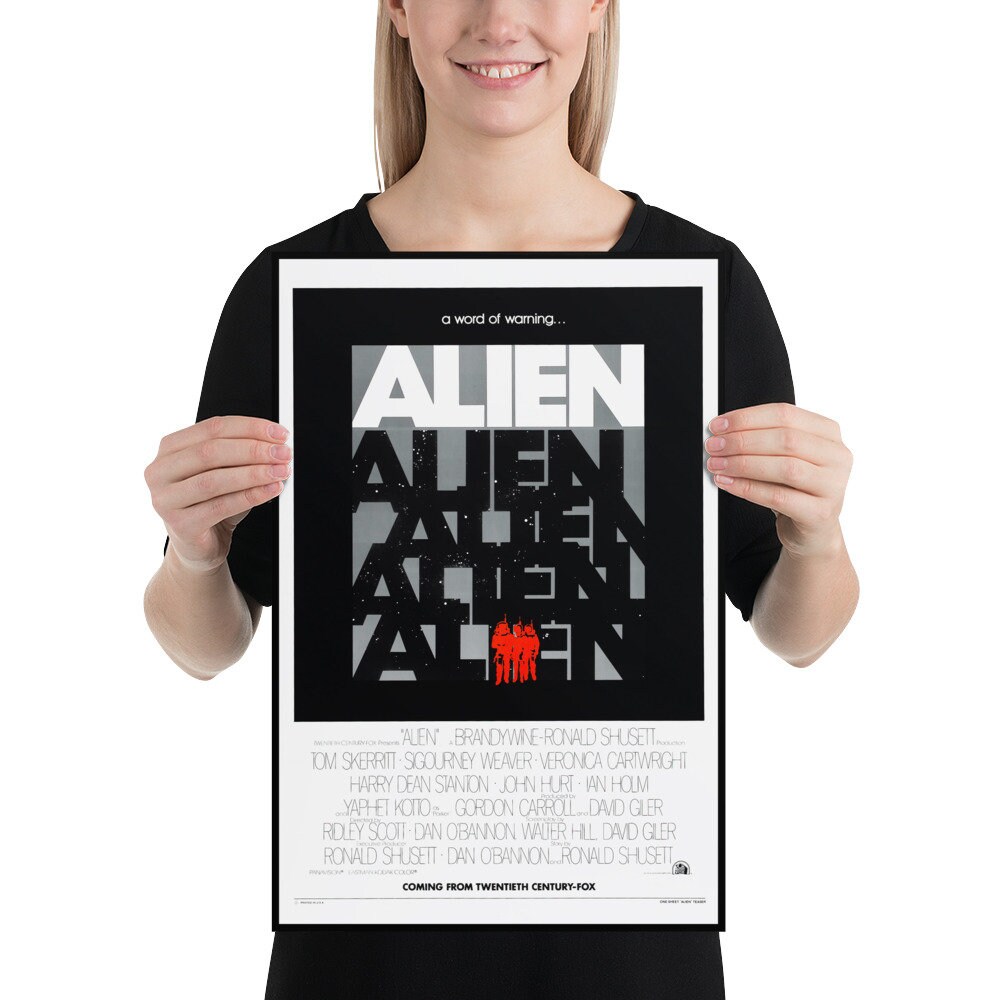 Psychedelic Art Posters Alien (1979) Movie Poster – Multiple Sizes ...