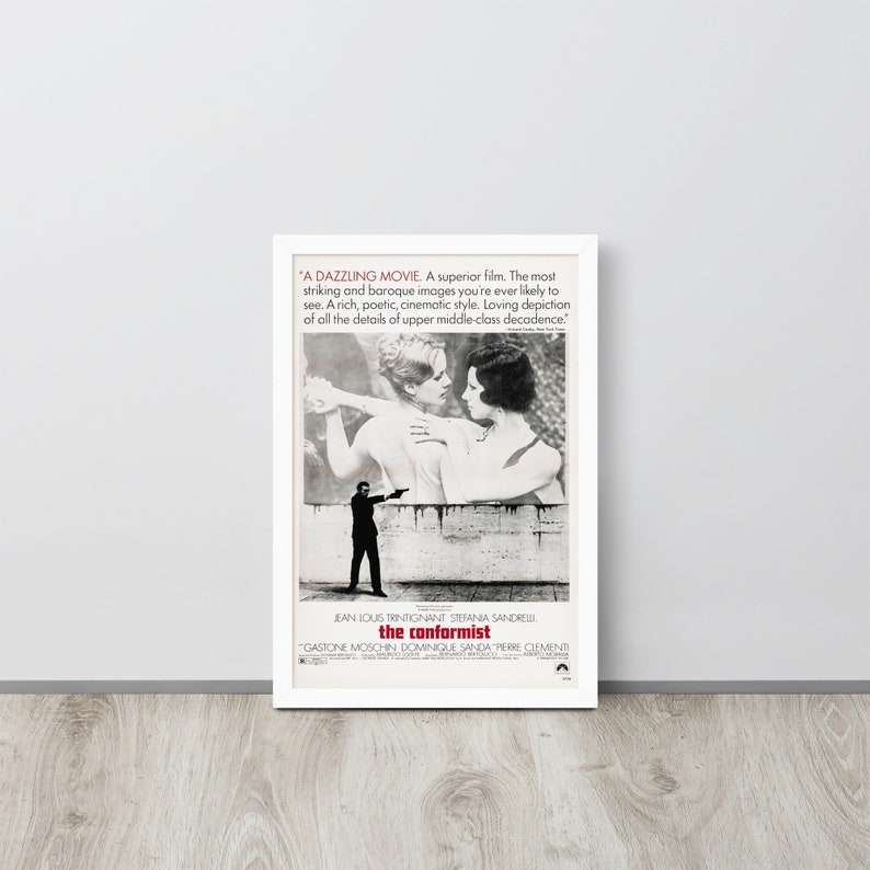 The Conformist 1970 Vintage Movie Poster - Etsy