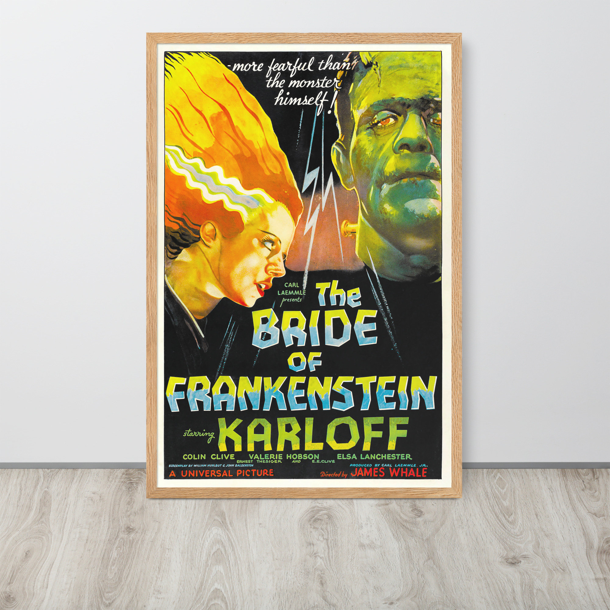 The Bride of Frankenstein (1935) Vintage Movie Poster - Etsy
