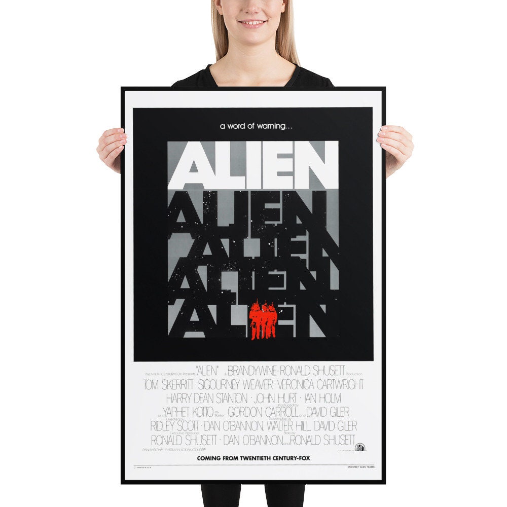 Alien (1979) Vintage Movie Poster - Etsy