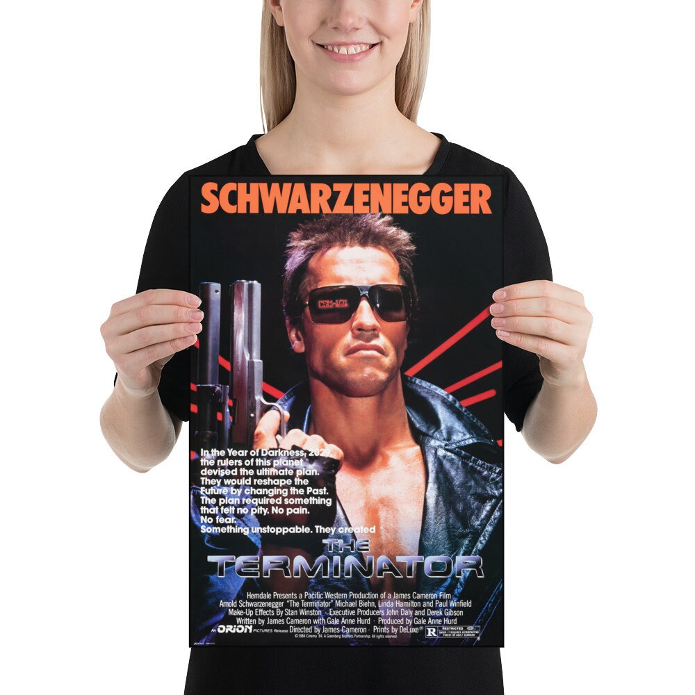 The Terminator 1984 Vintage Movie Poster - Etsy