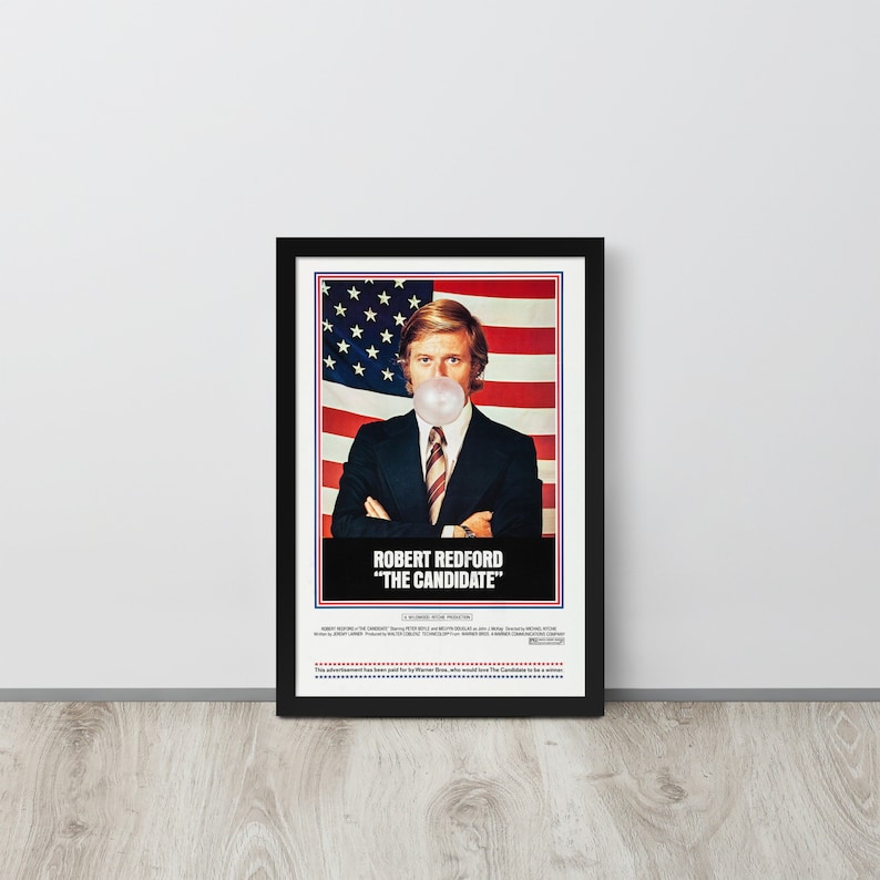The Candidate (1972) Vintage Movie Poster - Etsy