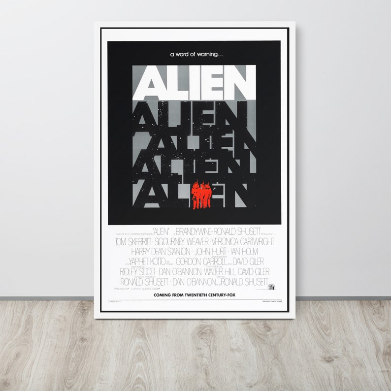 Alien (1979) Vintage Movie Poster - Etsy