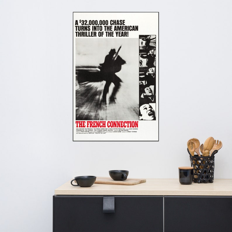 The French Connection 1971 Vintage Movie Poster - Etsy