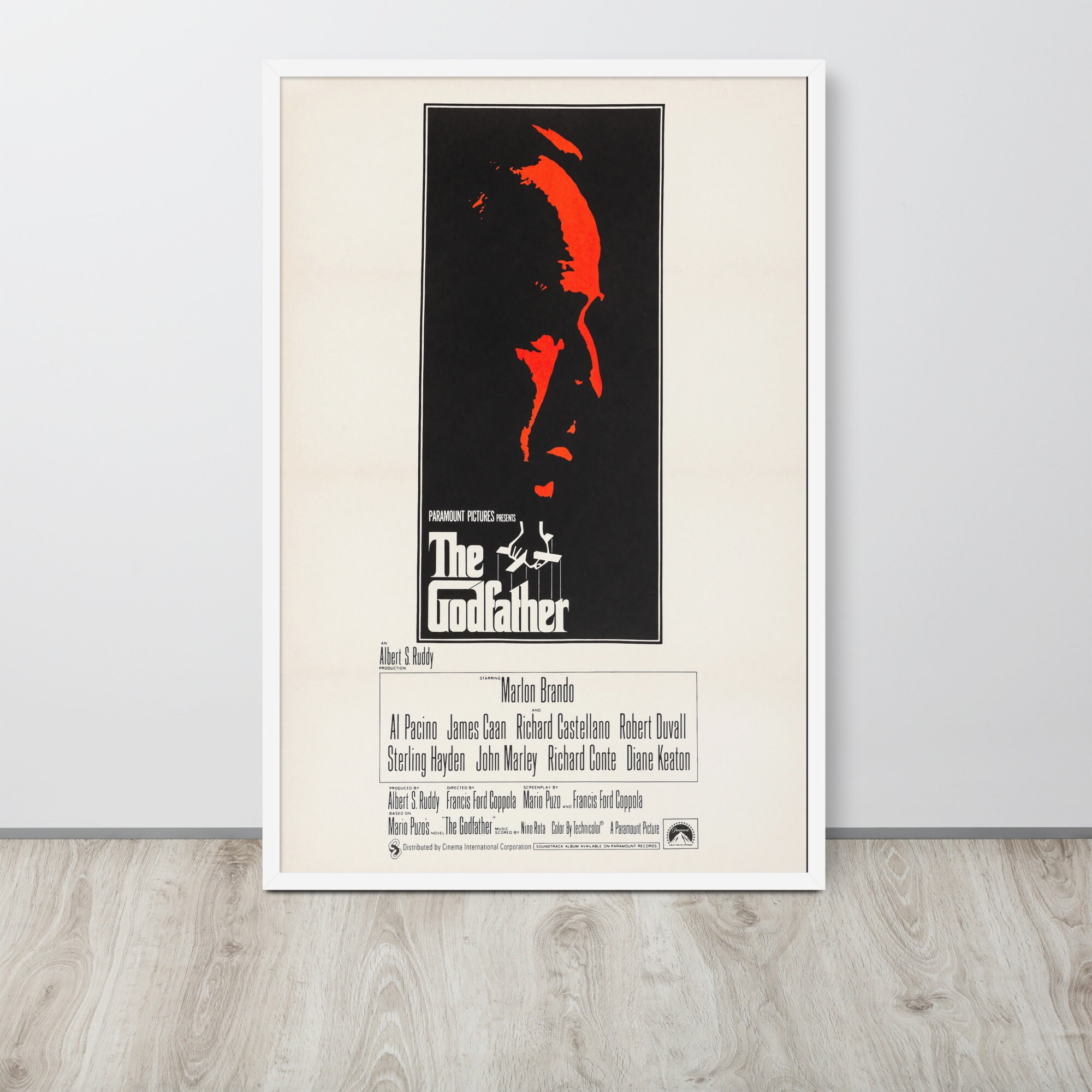 The Godfather (1972) Vintage Movie Poster - Etsy