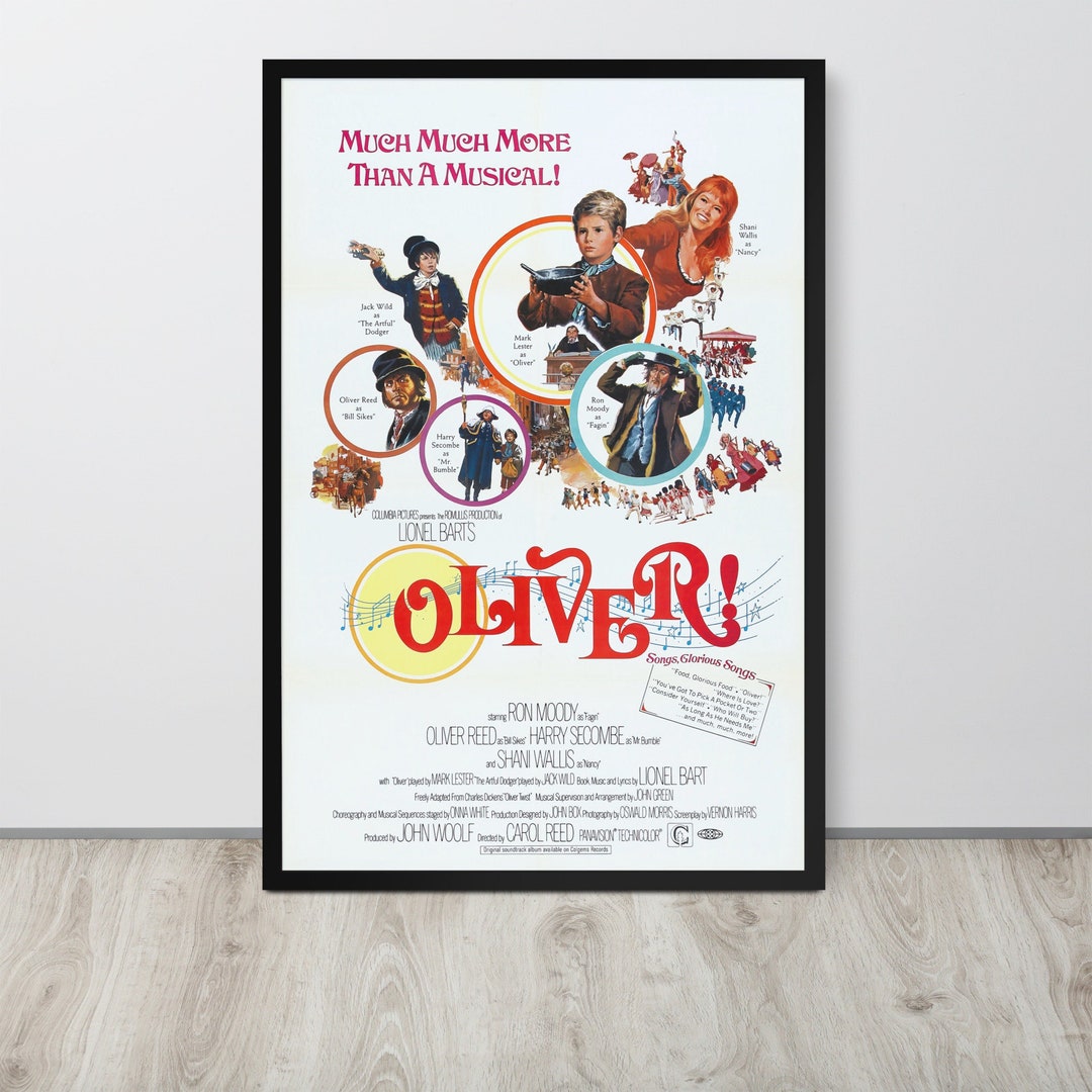 Oliver 1968 Vintage Movie Poster - Etsy