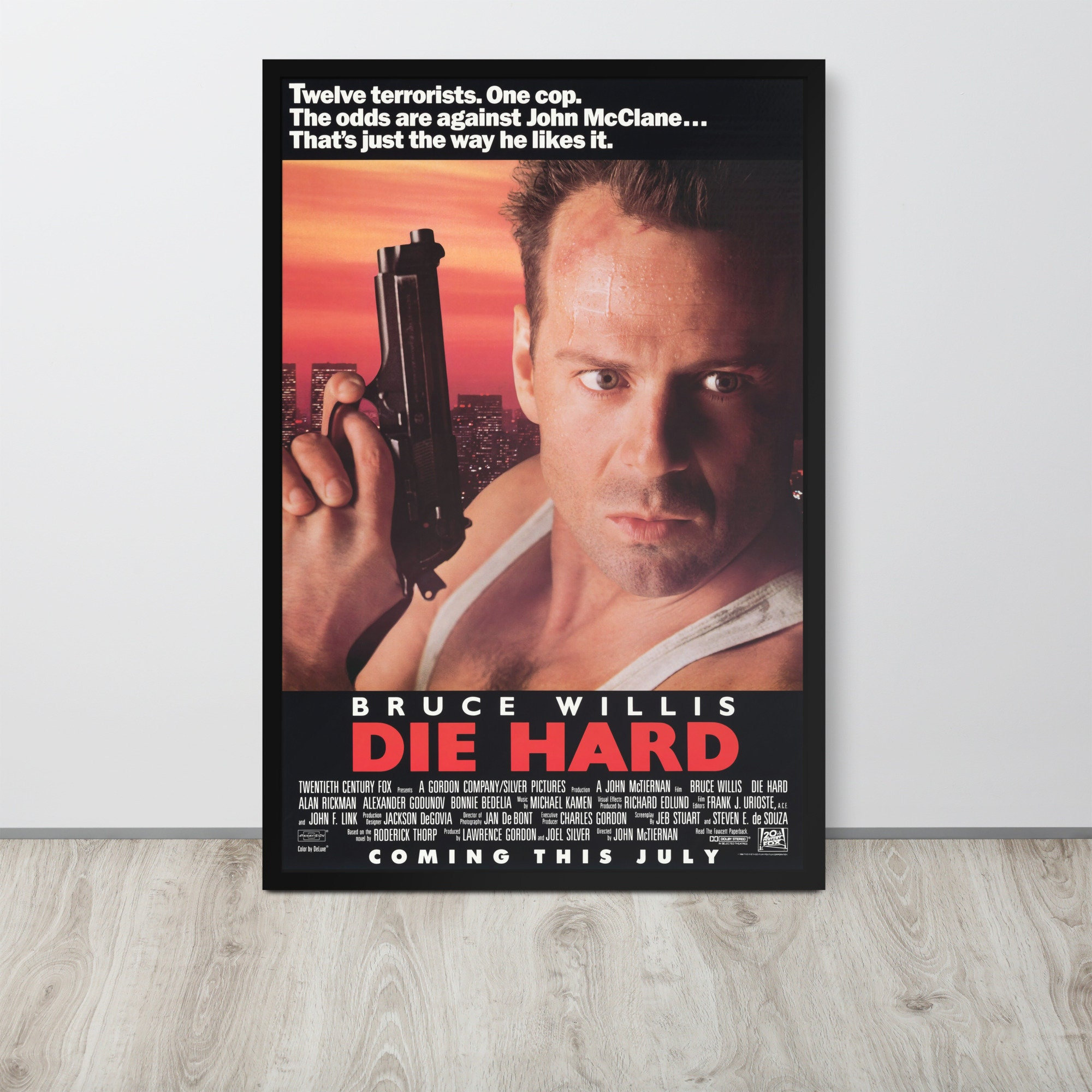 Die Hard 1988 Movie Poster