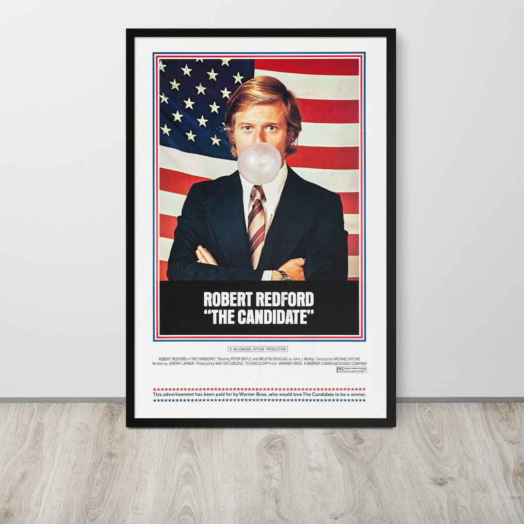 The Candidate (1972) Vintage Movie Poster - Etsy