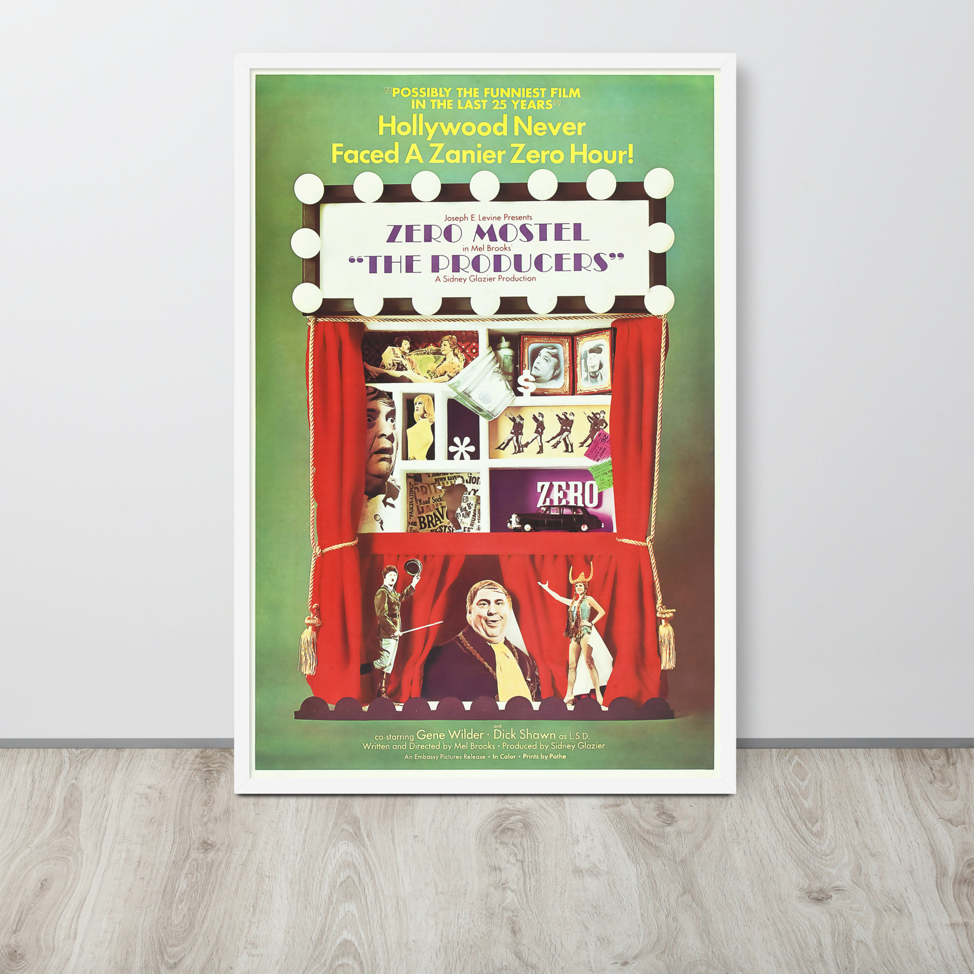 The Producers 1967 Vintage Movie Poster - Etsy