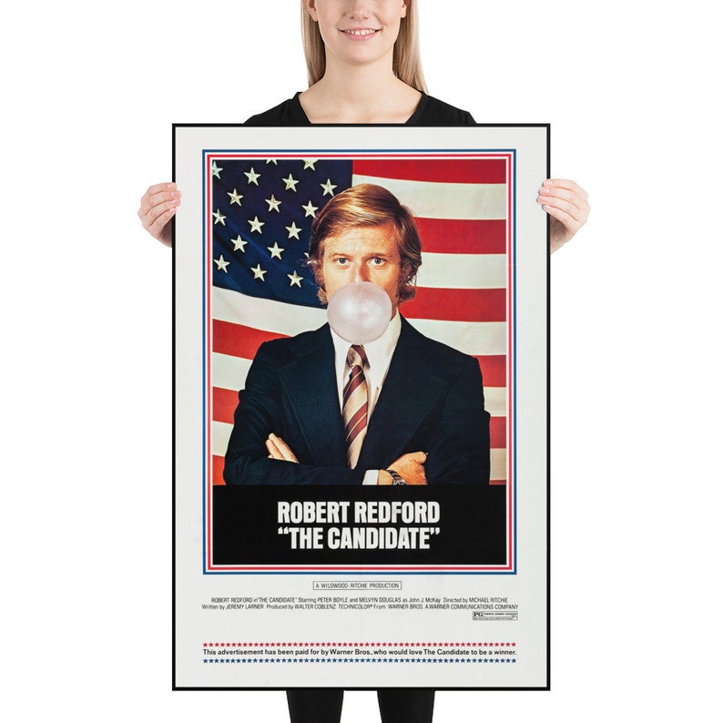 The Candidate (1972) Vintage Movie Poster - Etsy