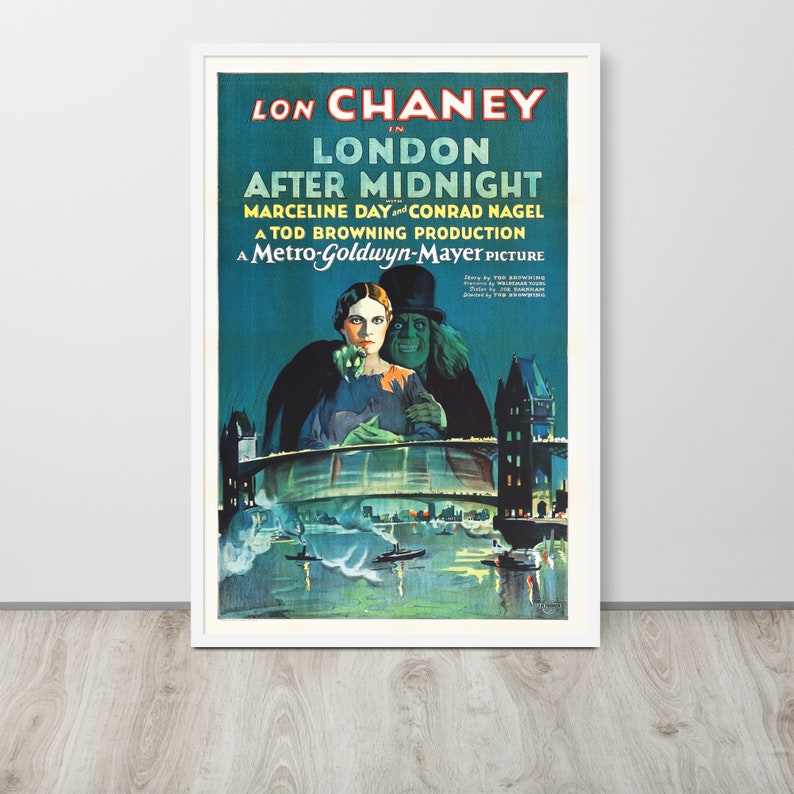 London After Midnight 1927 Vintage Movie Poster - Etsy