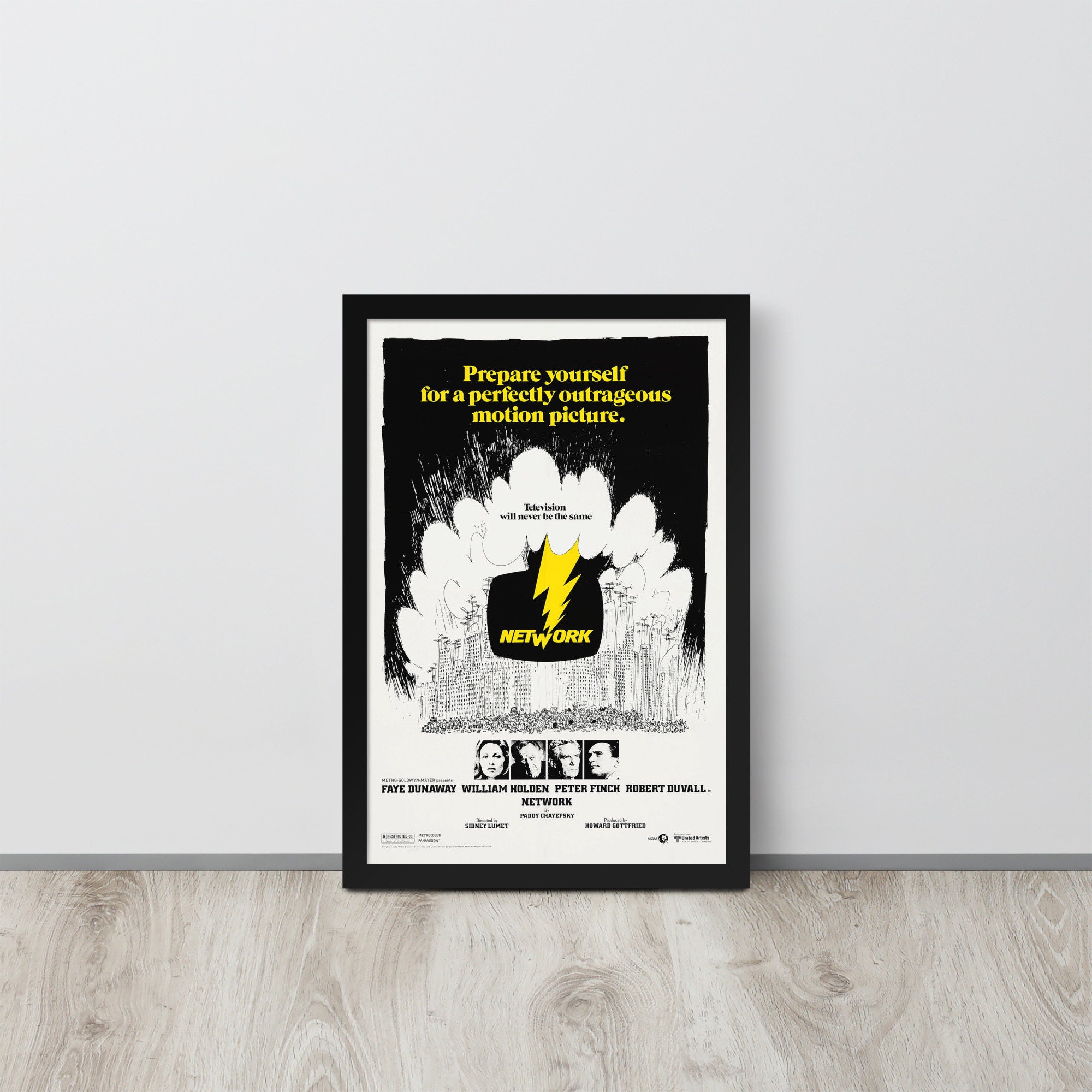 Network (1976) Vintage Movie Poster - Etsy