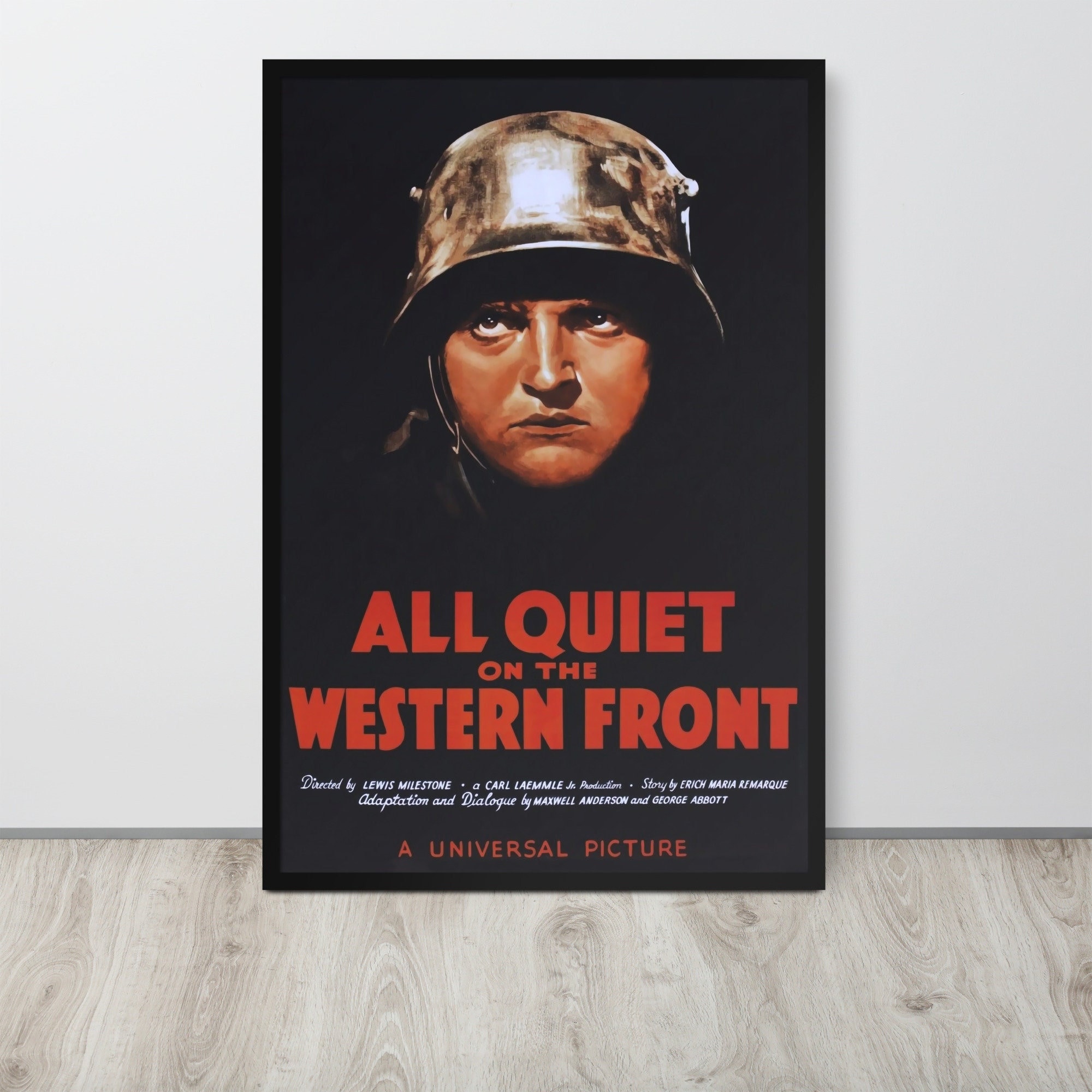 All Quiet on the Western Front 1930 Vintage Movie Poster - Etsy