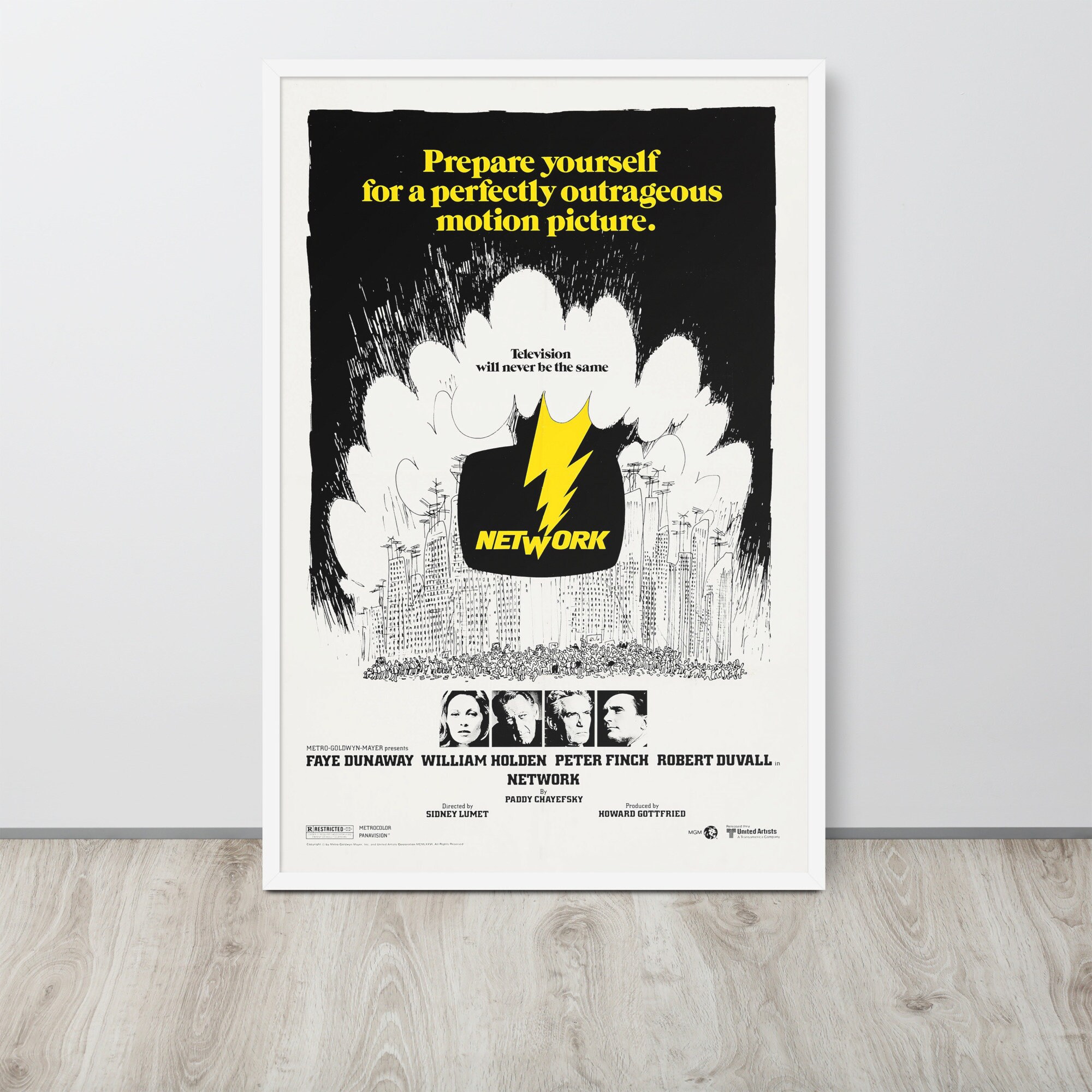 Network (1976) Vintage Movie Poster - Etsy