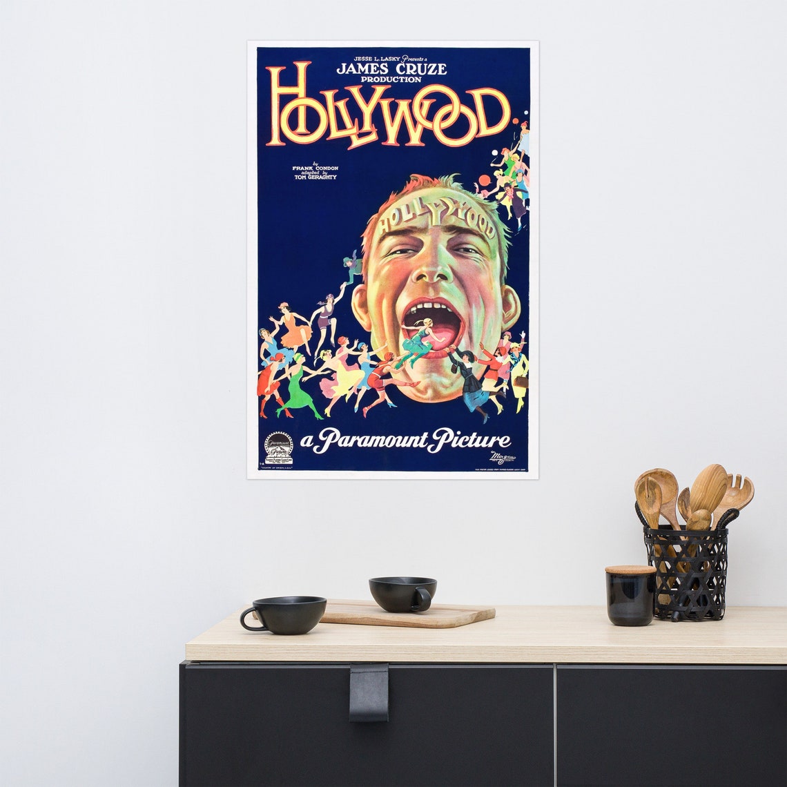 Hollywood 1923 Vintage Movie Poster - Etsy