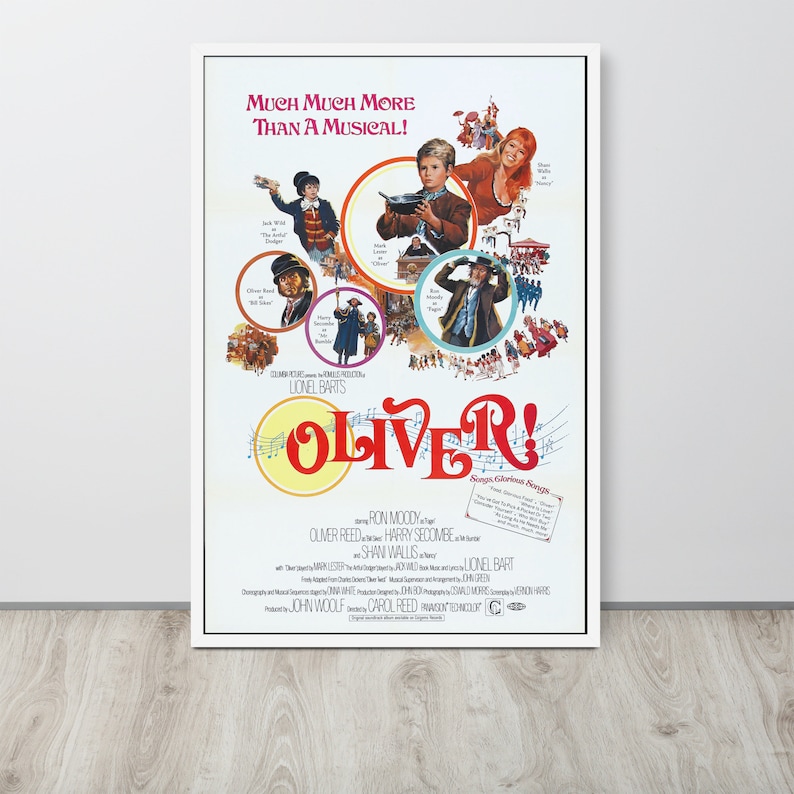 Oliver 1968 Vintage Movie Poster - Etsy